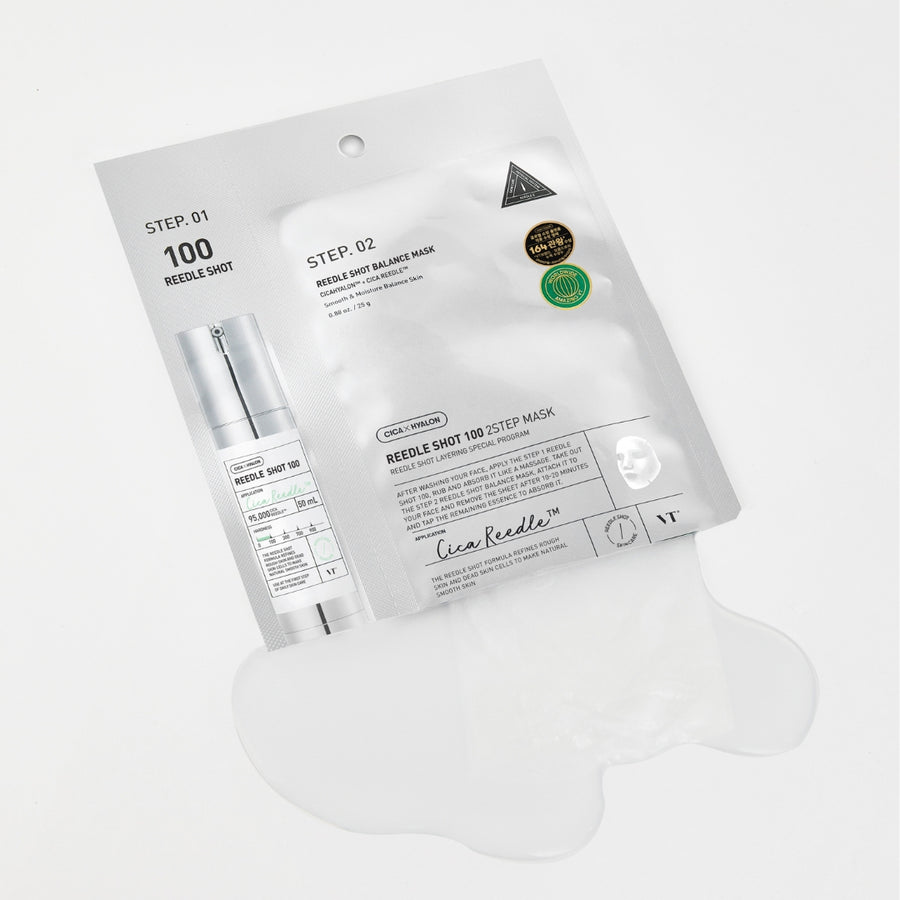 VT Cosmetics Reedle Shot 100 2Step Mask 1pc | La Cosmetique Australia