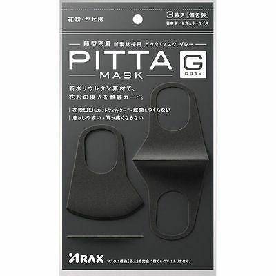 Shop Pitta Face Mask Gray 3Pc | La Cosmetique